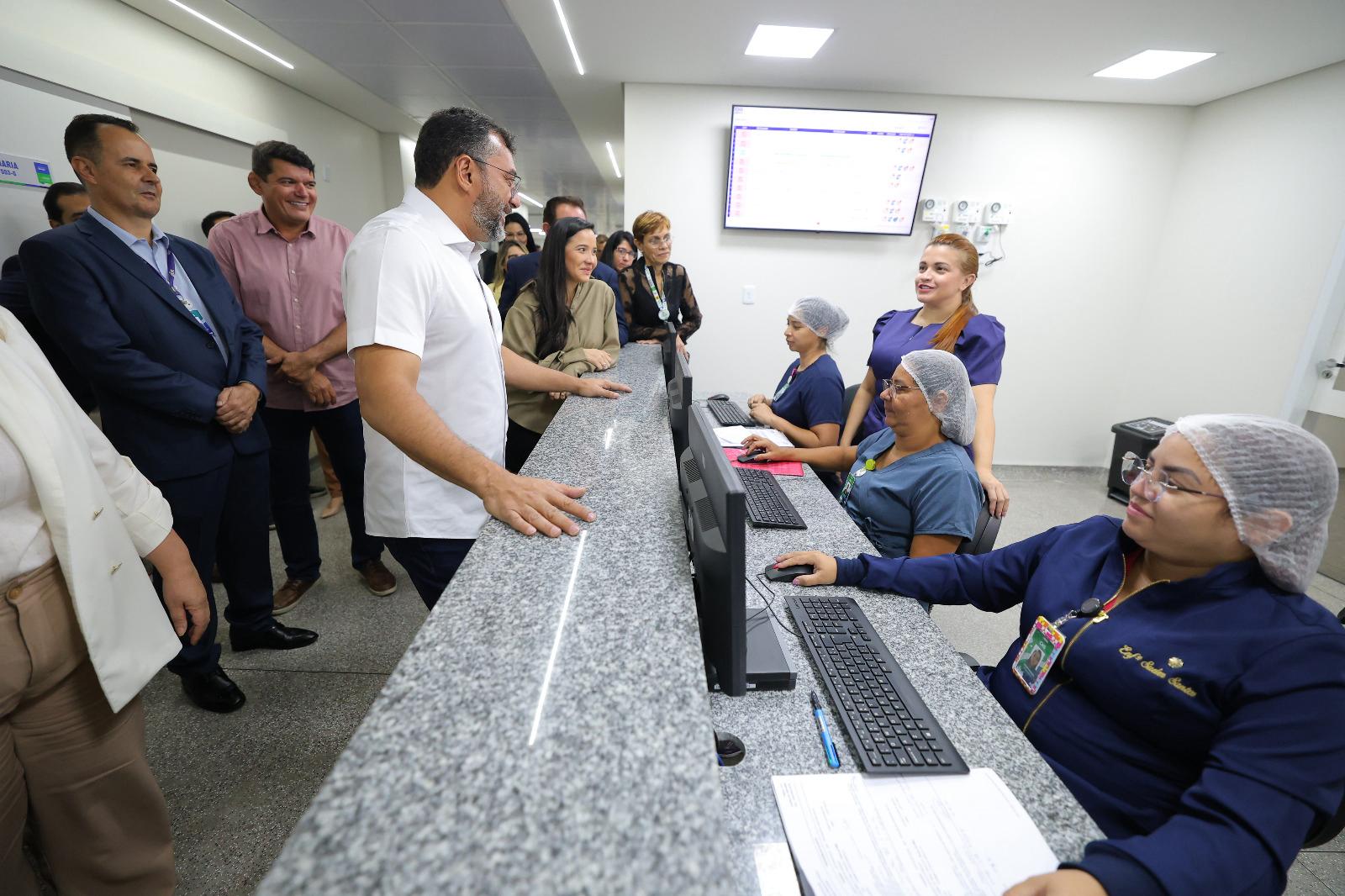 Governador Wilson Lima entrega nova Unidade de Internação no Hospital ...